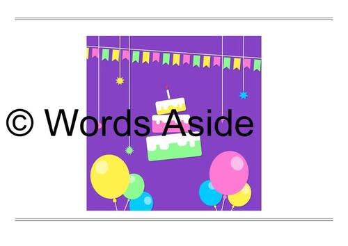 Modern Greek Reading Writing Paragraph Story Leveled Passage by Words Aside