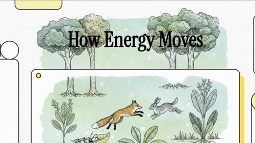 Energy Flow in Ecosystems Bundle | Food Chain, Energy Pyramid, Video ...