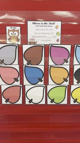 Fall Circle Time Math Games | Leaf Colors, Pumpkin Shapes, Acorn Numbers