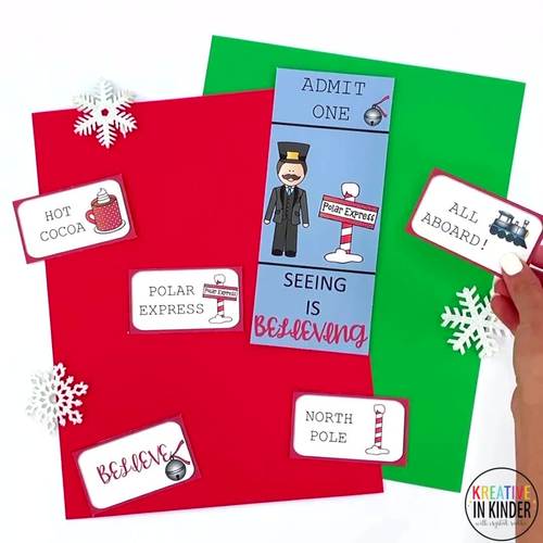 The Polar Express Activities l Pajama Day Christmas Holiday Event