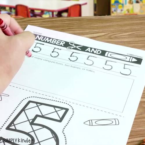 Cut & Color Activities for Fine Motor Skills for Sight Words, Alphabet ...