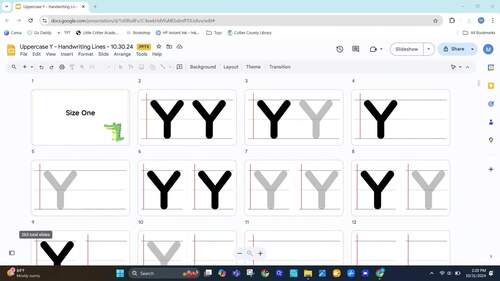 Dotted Handwriting Paper Uppercase y | Primary Lined Writing Practice ...