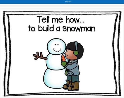 Procedural Sequencing Speech Therapy Activity Sequencing Events Boom Cards