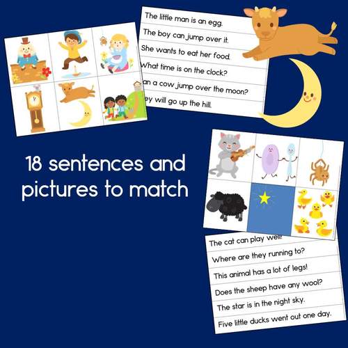 Nursery Rhyme Bundle with Reading, Writing, Sight Words and Patterns