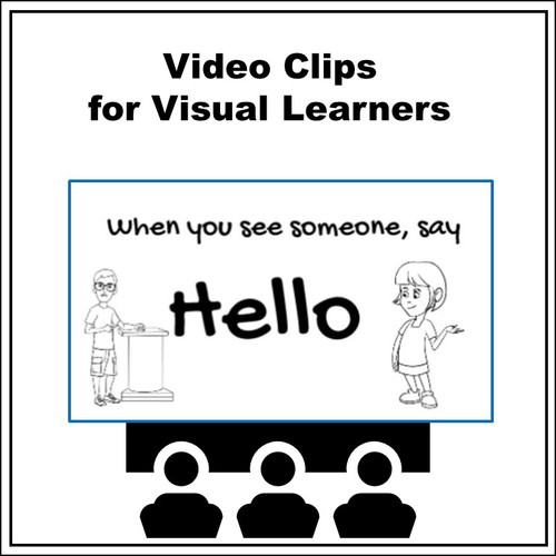 Social Skill: Say Hello--Video Clips for Visual Learners | TpT