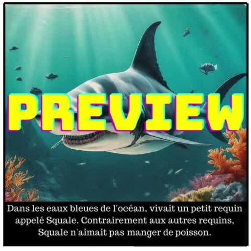 Squale, the Vegetarian Shark: French Short Story & Reading ...