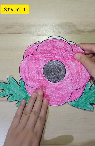 Memorial Day Writing Paper Poppy Craft Template Remembrance Anzac Day Card