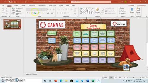 Canvas Help for Teachers/Instructors at all Levels Bitmoji Style