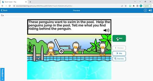 Initial /p/ Penguins Jump in the Pool. by Creative Speech Language ...