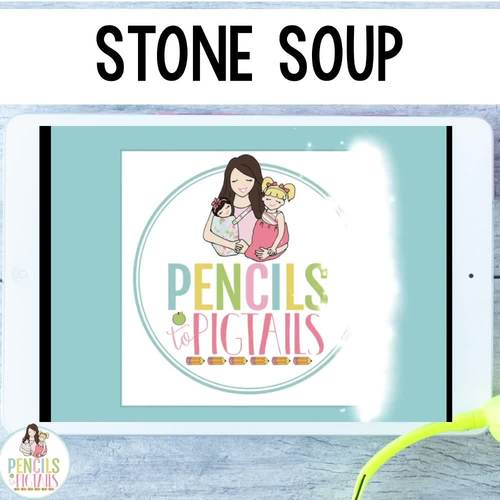 Stone Soup | Digital Boom Cards™ & Printable Fairy Tale Retell Activities