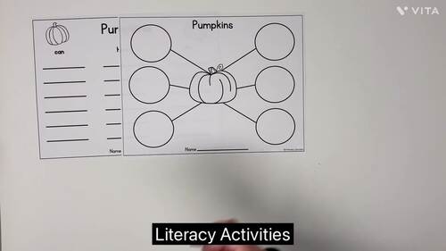 Pumpkin Literacy and Science Pumpkin Life Cycle Pumpkin Craft Parts of ...