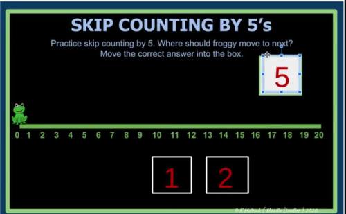 SKIP COUNTING BY 5: DIGITAL ACTIVITY by Moodle Doodles Education