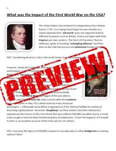 IGCSE - USA in the 1920s & 1930s - Entire Course Notes by Dan's History ...