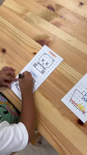 Connect the dots (vehicles, animals) by Montessori Resource Store Bambino