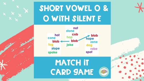 Short O and Long O with Silent e reading game by Celebrating Neurodiversity