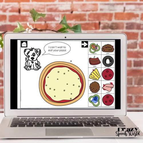 Pizza Articulation BOOM Cards™ | Speech Therapy by Jenn Alcorn | TPT