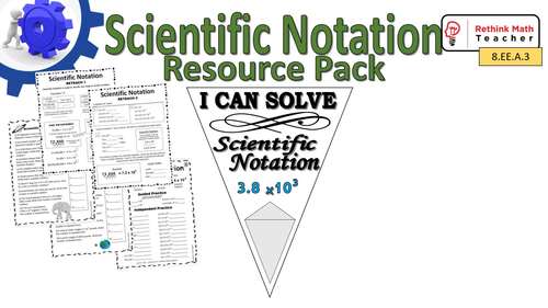 Scientific Notation - Learning Stations DIGITAL BUNDLE by Rethink Math ...