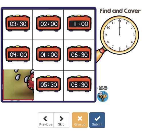Telling Time Boom Cards | Telling Time to the Hour and Half Hour Puzzles