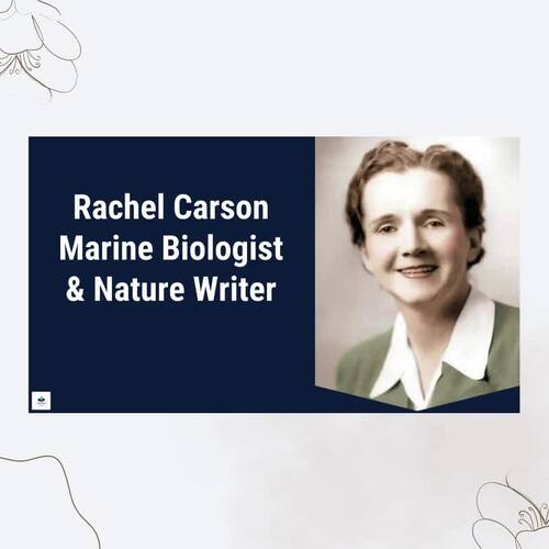 Rachel Carson - Women Making History by ContemplateU | TPT