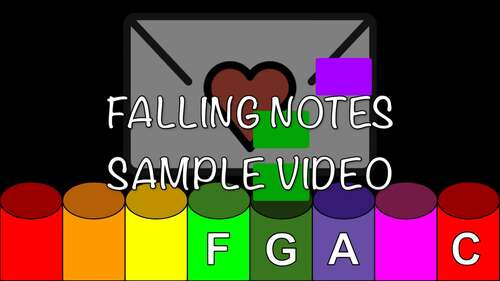 Valentine, Red and Blue - Boomwhacker Play Along Videos & Sheet Music