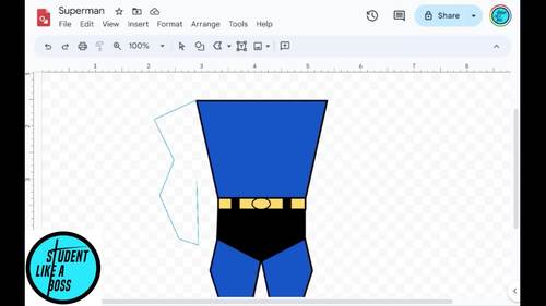Create a Superman Design: Advanced STEAM Digital Art Lesson for Google ...