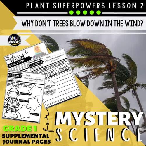 Mystery Science 1st Grade SUPPLEMENT Plant Superpowers Lesson 2 Plant ...
