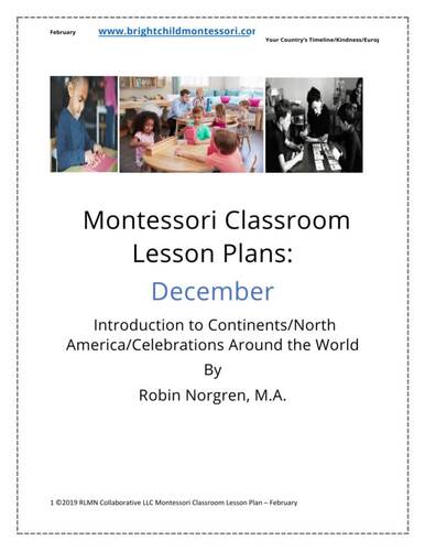 JUNE JULY AUGUST Quarterly Montessori DAILY Lesson Plan 12 weeks of ...