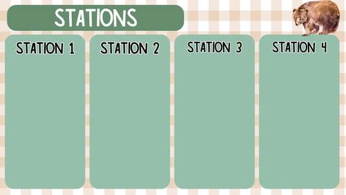 Woodlands Morning Meeting Slide Templates l Woodlands Decor l Woodlands ...