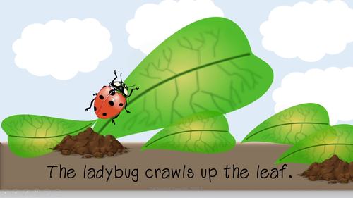 Speech Therapy: Interactive Spring BUGS Book: Early Language, Teletherapy