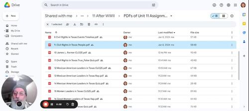 Leaders in Texas After WWII 4 CLOZES | 7th Grade | Texas History