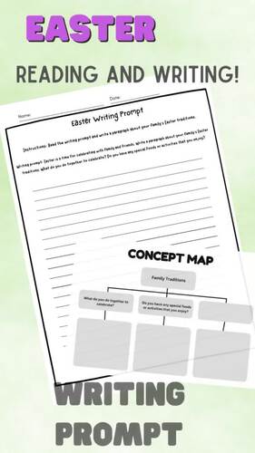 Easter Reading Comprehension and Writing Prompt | 4th/5th Grade | TPT