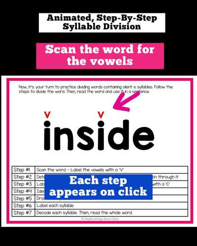 Silent E Syllables | Structured Literacy Digital Phonics Lessons