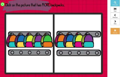 Compare Numbers to 10 | Digital BOOM CARDS™ | Set 2 by Teaching Literacy
