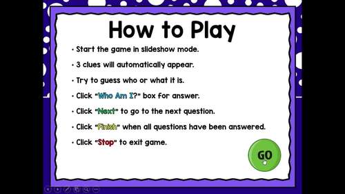 SK Word Blends Who am I Word Game by Teacher Gameroom | TPT