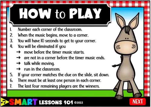 FOUR CORNERS CARNIVAL of the ANIMALS Game | Music Game |Music Four ...