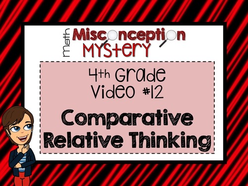 4th Grade Math Mystery | #12: Comparative Relative Thinking | DISTANCE ...