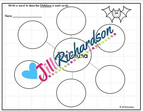 Stellaluna Activities Book Companion First Second Third Grade Story Map