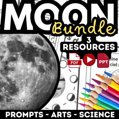 Moon Phases Activities Bundle | Day Night, Lunar Eclipse, Earth Sun ...