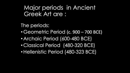 Greek Art 56 Editable Slides Powerpoint by Dali's Moustache Art Source