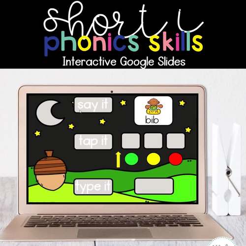 Short Vowel Phonics Activity (Short I) by Messy Bun and Markers | TPT