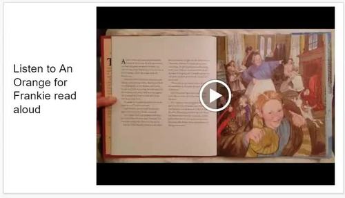 An Orange for Frankie Christmas Literacy Unit for Special Ed PRINT AND ...