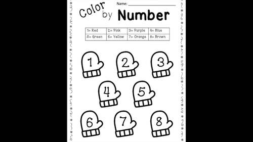 Pre-K Worksheets | Early Kindergarten Worksheets | Dressing for Winter ...
