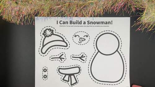 Build a Snowman Activity Pack | 5 Winter Craft Templates | Printable ...