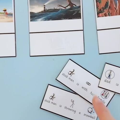 The stickman (colourful semantics - comprehension) SEN BUNDLE | TPT