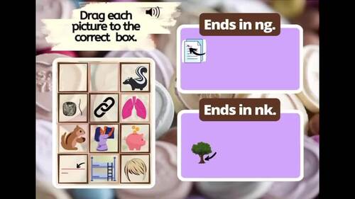 Digraph NG NK Valentine's Day themed digital Boom Activity by My Three ...