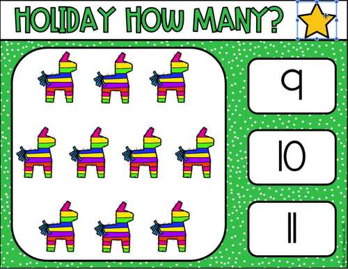 Holiday Counting for Google Slides™ by Rhody Girl Resources | TpT