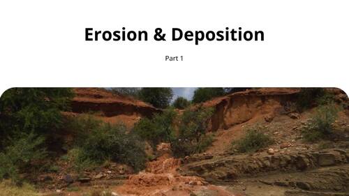 Erosion and Deposition by Miss Stetson's Classroom | TPT