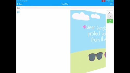 Sun Safety Summer Safety BOOM CARDS Lesson + Printable Worksheet Activities