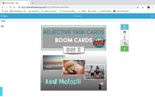 Adjective Book, Flash Cards, & Boom™ Cards BUNDLE | Adjectives Print ...