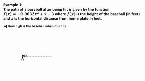 Applications Of Quadratic Functions Powerpoint™ Presentation By Jellybean Math